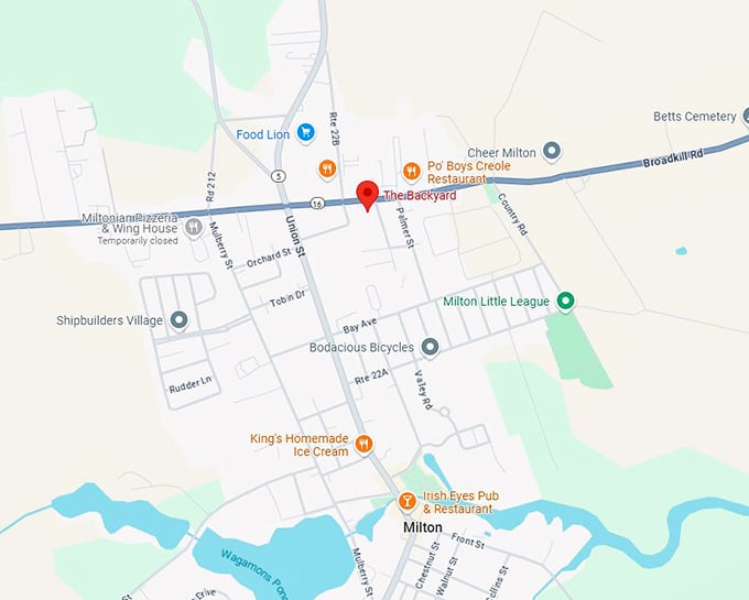 16. the backyard map