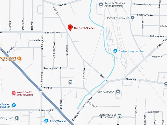 16. the bomb shelter map