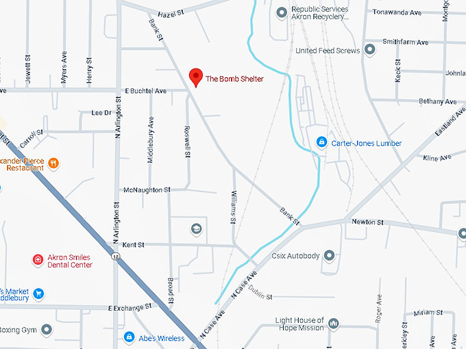 16. the bomb shelter map