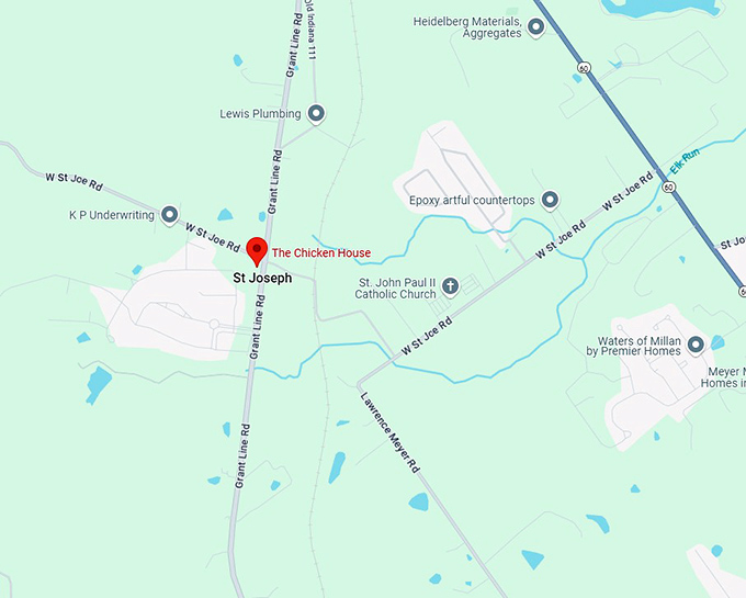 16. the chicken house map