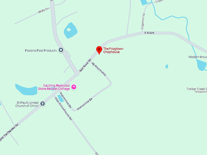 16. the frogtown chophouse map