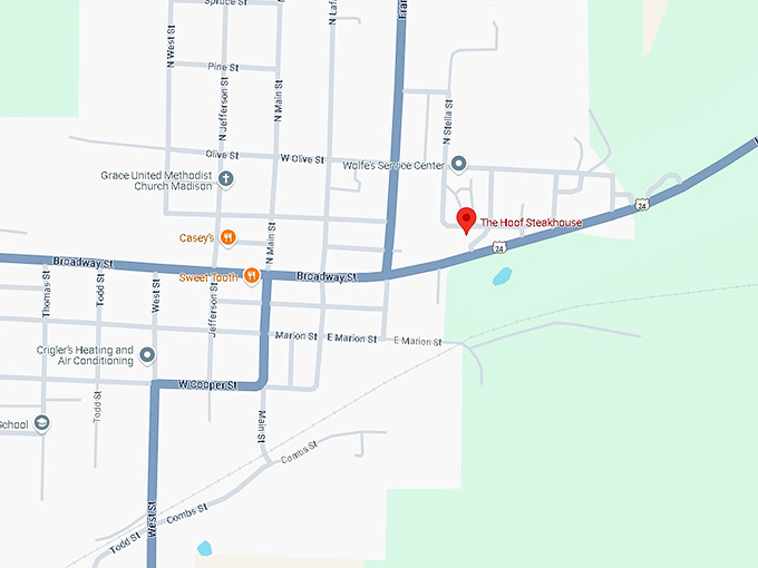 16. the hoof steakhouse