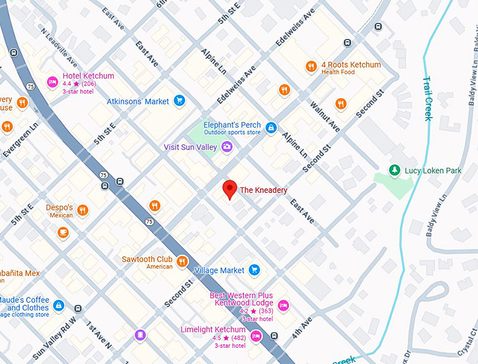 16. the kneadery map