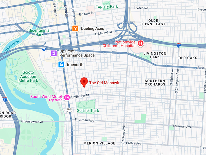16. the old mohawk map
