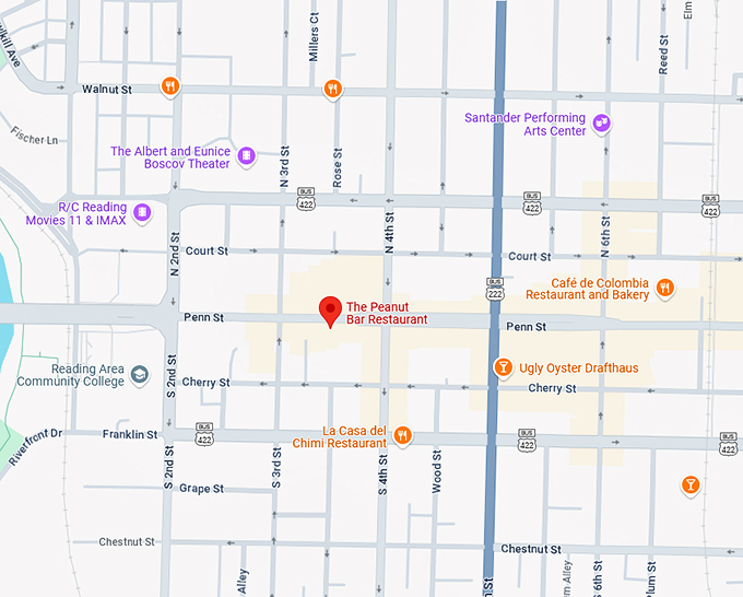 16. the peanut bar restaurant map