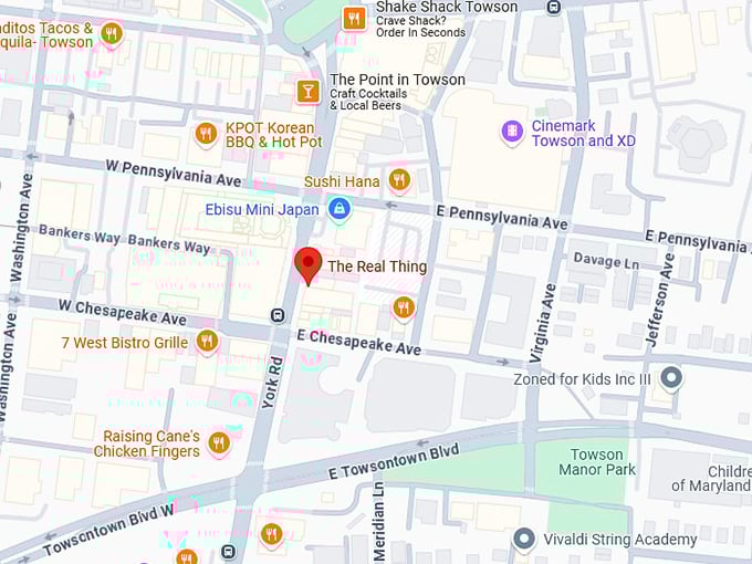 16. the real thing map