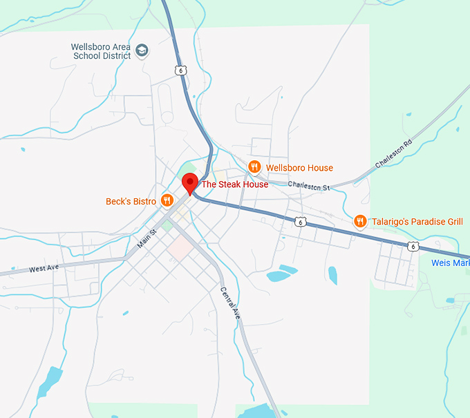 16. the steak house map