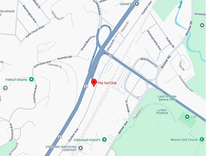 16. the turf club map