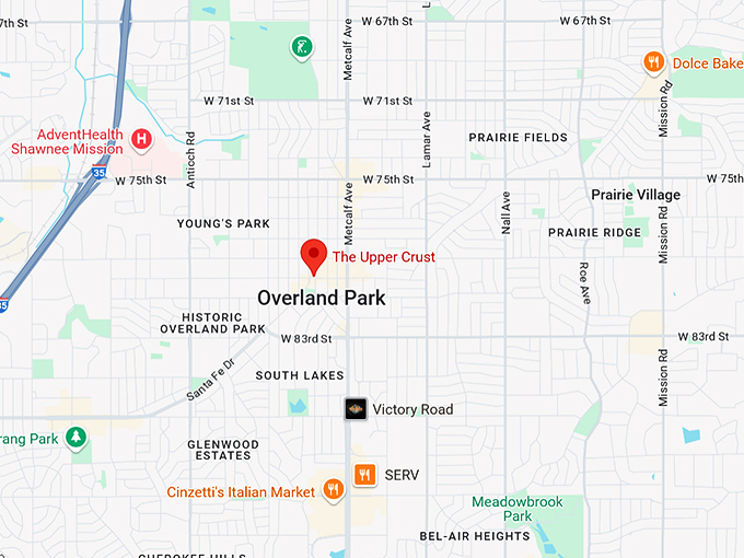 16. the upper crust map
