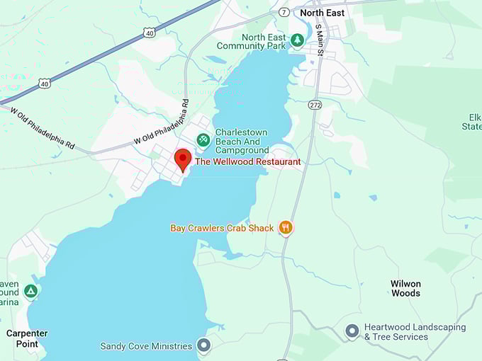 16. the wellwood restaurant map