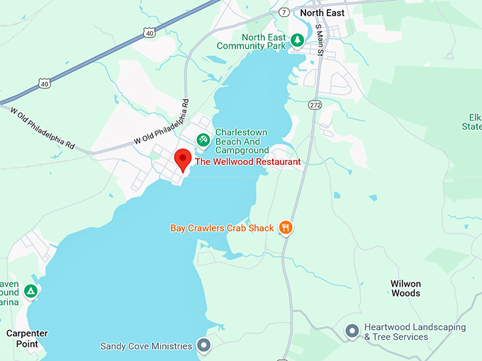 16. the wellwood restaurant map