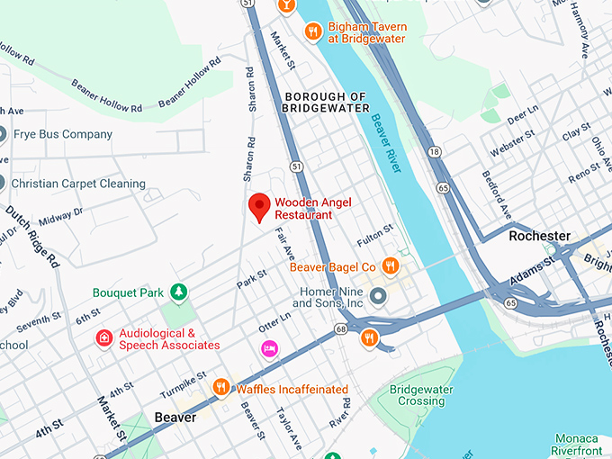 16. the wooden angel map