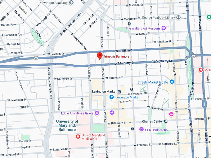 16. trinacria baltimore map