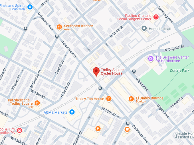 16. trolley square oyster house map