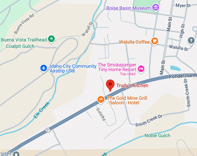 16. trudy's kitchen map