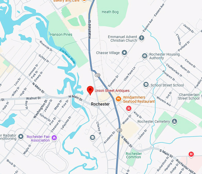 16. union street antiques map