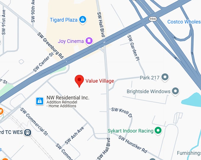 16. value village map