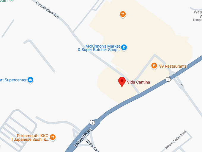 16. vida cantina map