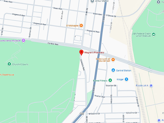 16. wagner's pharmacy map