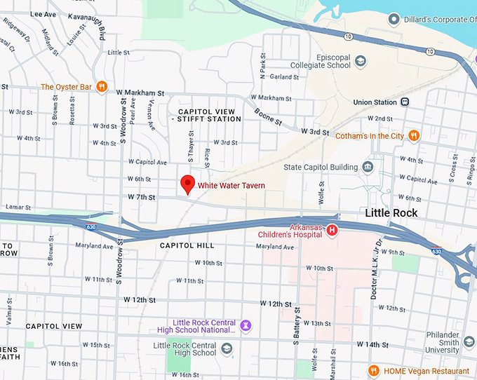 16. white water tavern map