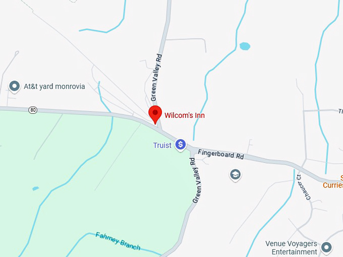 16. wilcom's inn map