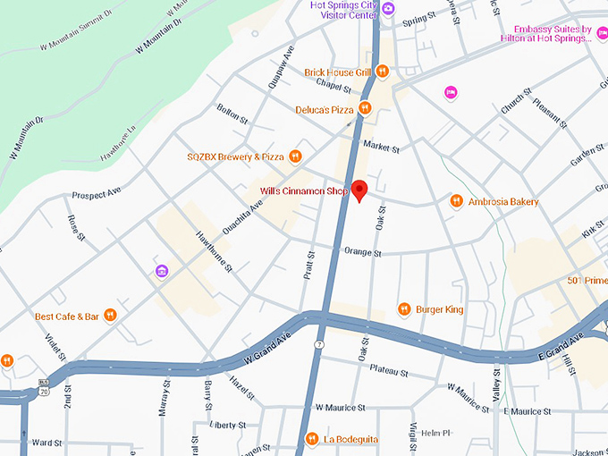 16. will's cinnamon shop map