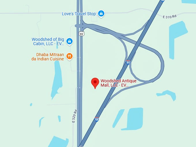 16. woodshed antique mall, llc ev charging station map