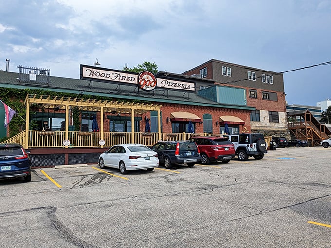 The brick facade of 900 Degrees isn't just charming&mdash;it's a portal to pizza paradise where wood-fired dreams come true.