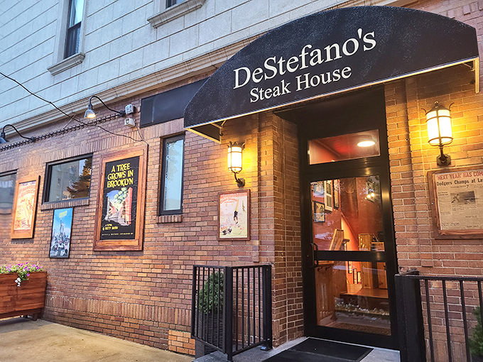 DeStefano's brick facade isn't just charming&mdash;it's a portal to Brooklyn's best-kept steak secret. Like finding a Rolex at a yard sale.