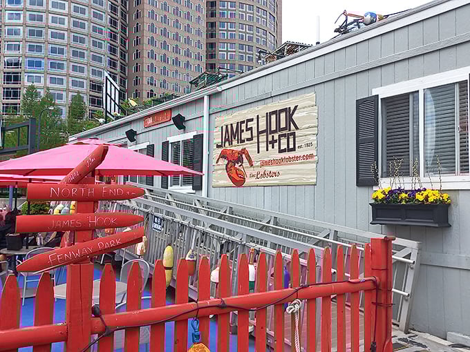 James Hook's lobster rolls are so legendary, they've been known to cause spontaneous happy dances right on Boston's waterfront.
