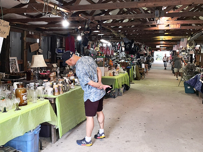 Where time stands still but treasures don't. This wooden wonderland at Keller's houses generations of stories between its rustic beams.
