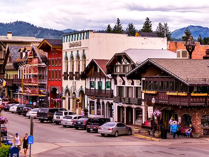 Leavenworth's Bavarian magic transforms this Washington town into a European postcard. Those mountains aren't playing around either!