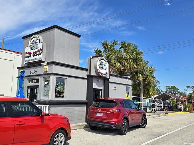 Mad Dogs' unassuming exterior hides a hot dog paradise inside &ndash; like finding a Picasso at a yard sale.