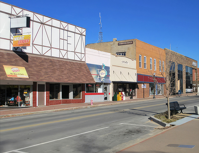 Downtown Tahlequah's brick-lined streets whisper stories of Oklahoma's past while inviting you to create new memories.
