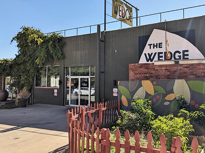 The Wedge: Where pizza dreams come true! This brick beauty serves up slices so good, you'll want to hug the chef.