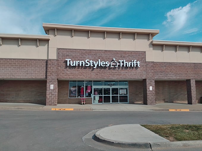 TurnStyles Thrift's brick facade promises treasure within &ndash; like finding Narnia in a suburban strip mall.