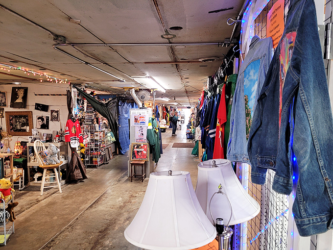 Inside Uncle John's - where every aisle feels like a treasure hunt through your eccentric aunt's attic, minus the dust!