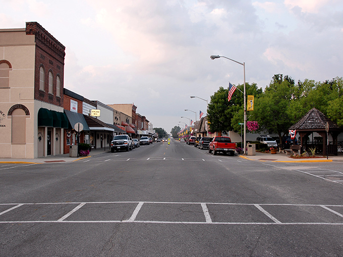 Classic storefronts line Arthur's streets like a Norman Rockwell painting come to life, minus the dial-up internet.