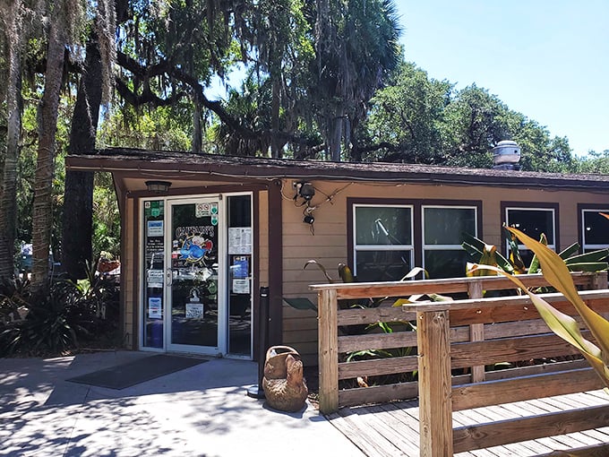 The unassuming exterior of Captain's BBQ is Florida's version of a speakeasy&mdash;except the password is "brisket" and everyone's invited.