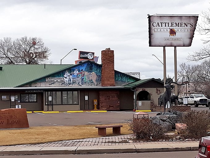 Where cowboys and city slickers alike gather to worship at the altar of perfectly grilled mesquite steaks.