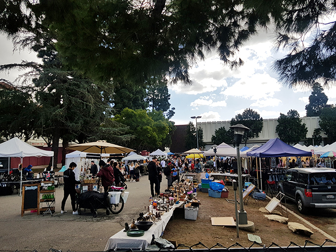 Buddha statues and bohemian treasures await! This isn't just shopping—it's a Sunday morning ritual for LA's coolest treasure hunters.