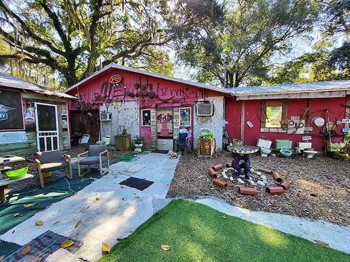 Like a culinary Wes Anderson set, this red-painted wonderland promises the kind of authentic experience you can't manufacture with a corporate budget.