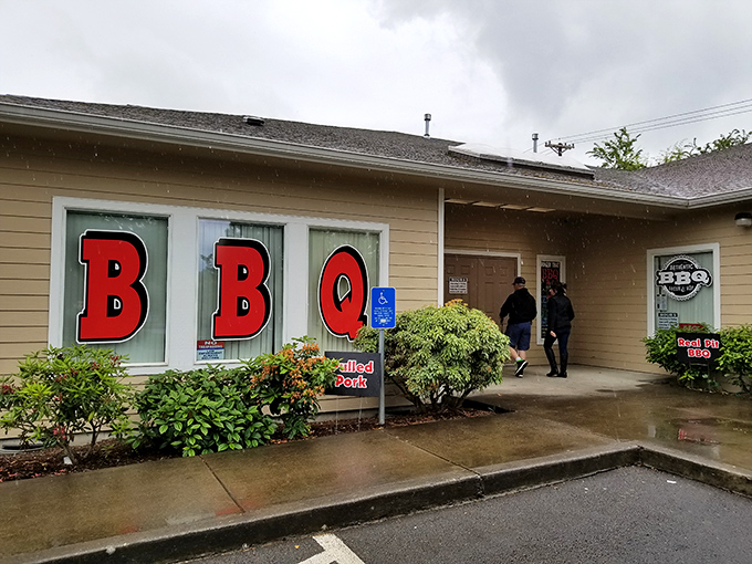 Peek through that door and you'll find BBQ paradise&mdash;where smoke meets meat in the most beautiful relationship since Bogart met Bacall.