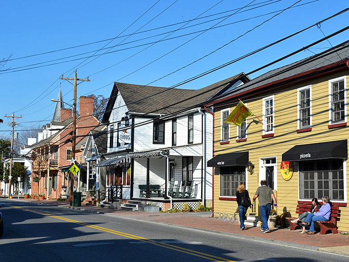 St. Michaels: Strolling these sidewalks feels like walking through a Norman Rockwell painting where everyone's having a better day than you.
