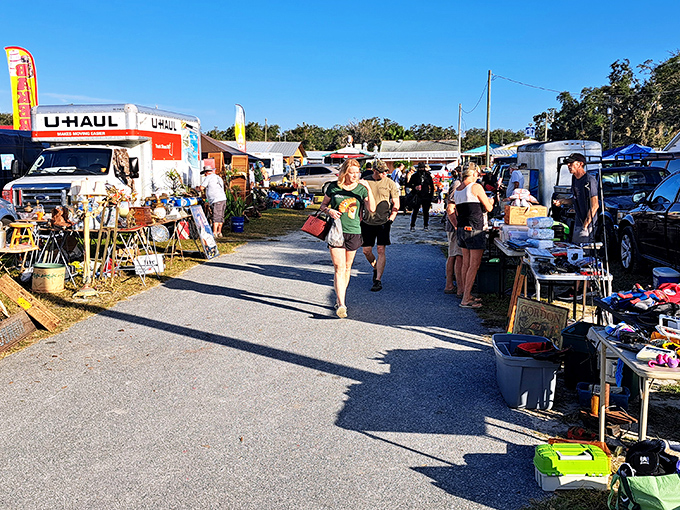 The weekend warriors are out in full force at Webster Westside, turning a simple shopping trip into a full-contact sport.