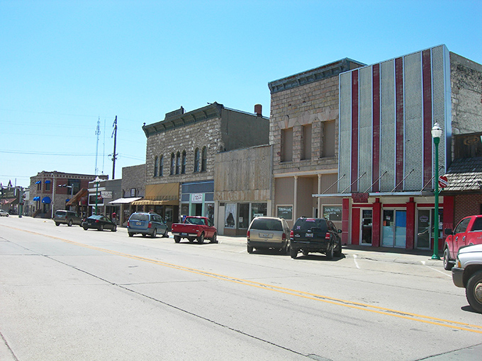 Nebraska's version of a postcard backdrop &ndash; trains winding through golden hills that stretch forever. 
