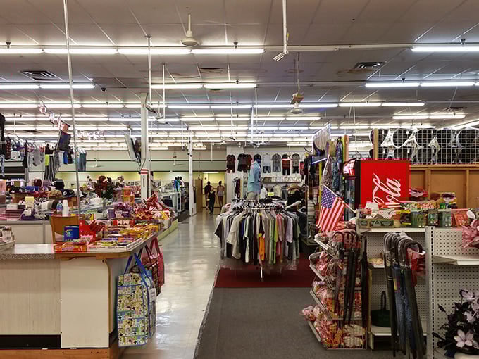 Aisle after aisle of potential treasures – like a museum where everything's for sale and haggling is an Olympic sport.