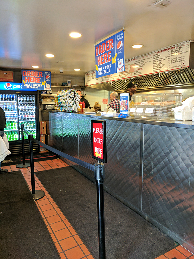 No-frills counter service where the only thing that matters is what ends up on your tray. Order, wait, experience sandwich nirvana.
