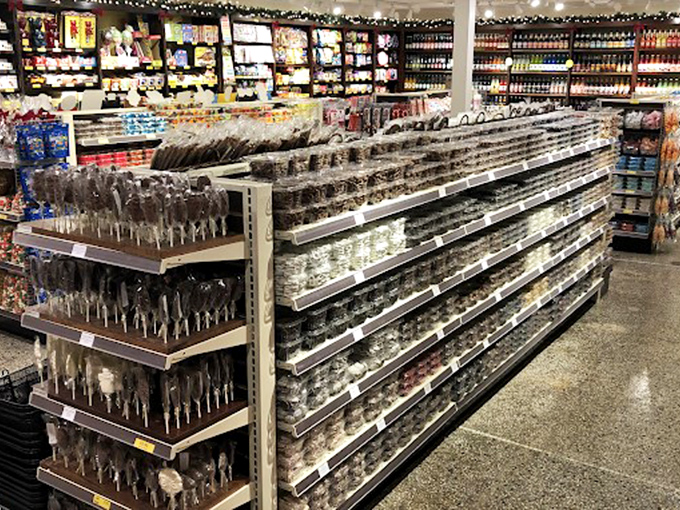 Chocolate soldiers standing at attention, ready to march straight into your shopping bag and eventually your happy taste buds.