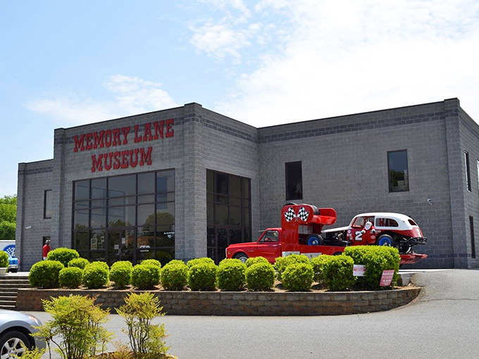 Like finding the Batcave of automotive history, this modest building houses a collection that rivals anything in Detroit or Indianapolis.